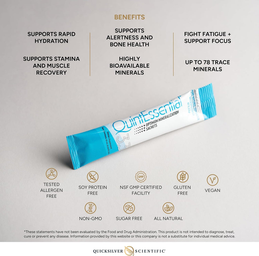 Quicksilver electrolytes for post-workout recovery