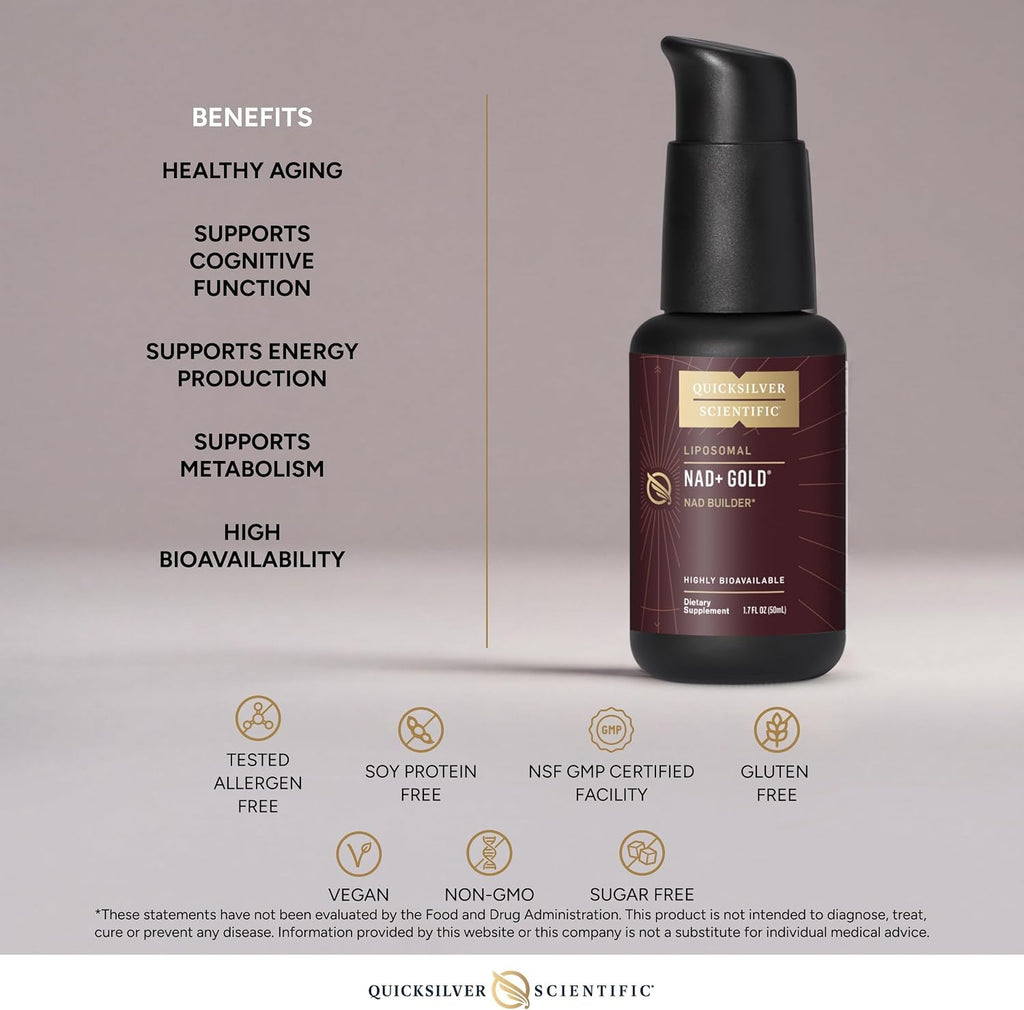 Quicksilver NAD+ Gold 50 servings