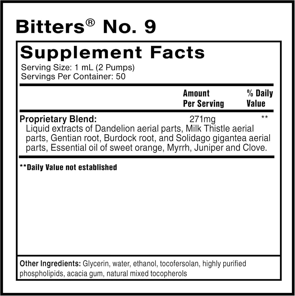 Quicksilver Scientific herbal bitters