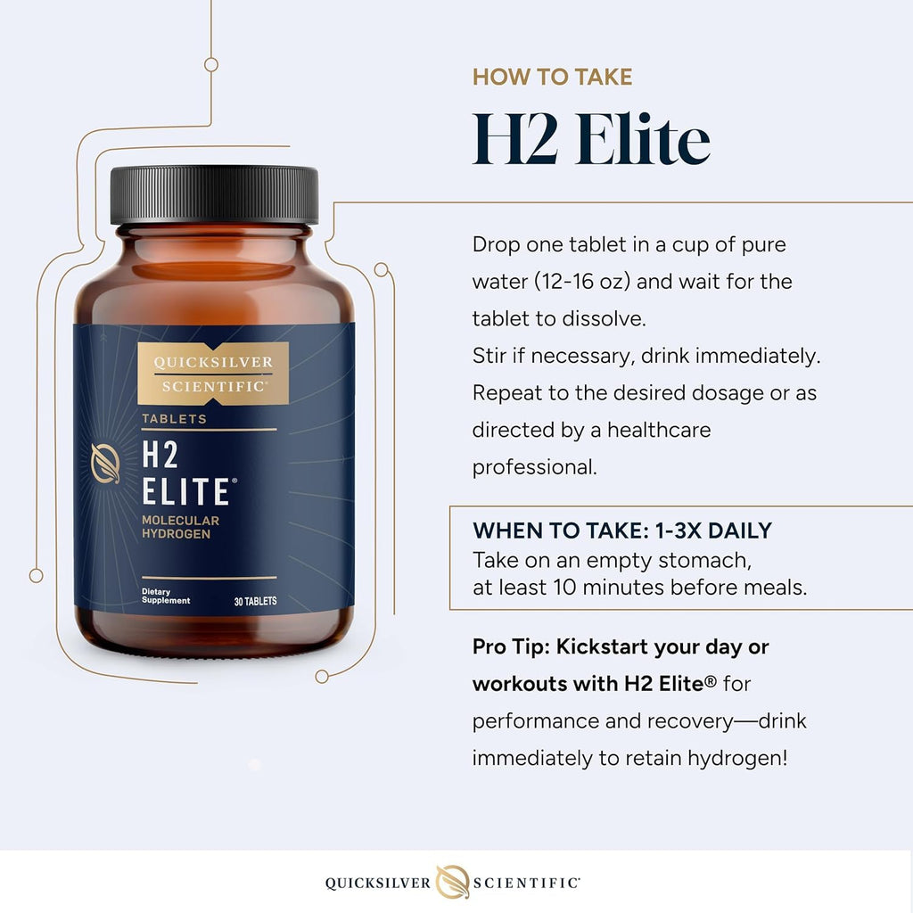 Quicksilver Scientific hydrogen for wellness