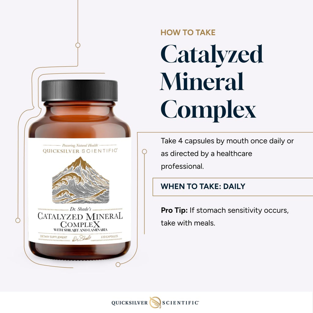 Quicksilver Scientific mineral complex benefits