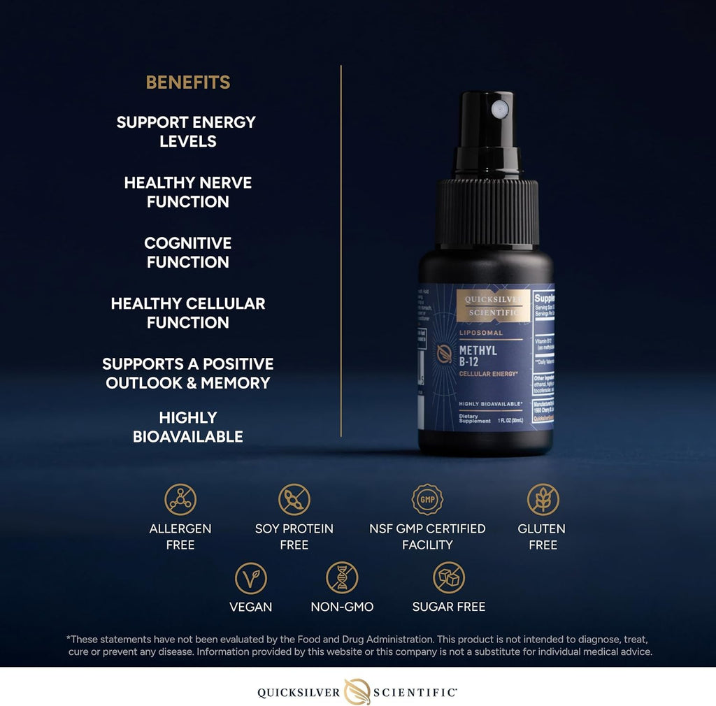 Quicksilver Scientific vitamin b12 drops