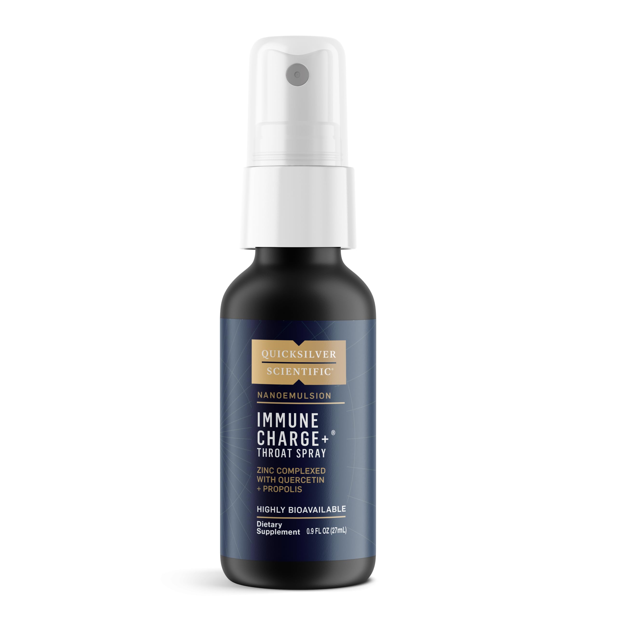 Quicksilver zinc throat spray