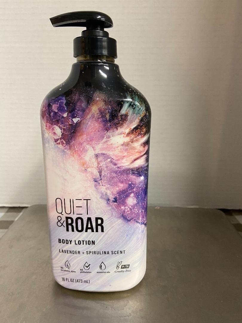 Quiet & Roar spirulina body lotion