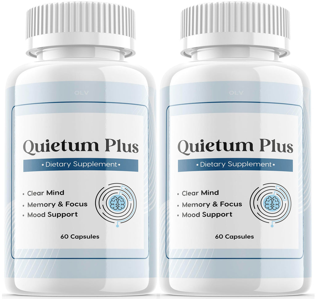 Quietum Plus blended vitamin capsules