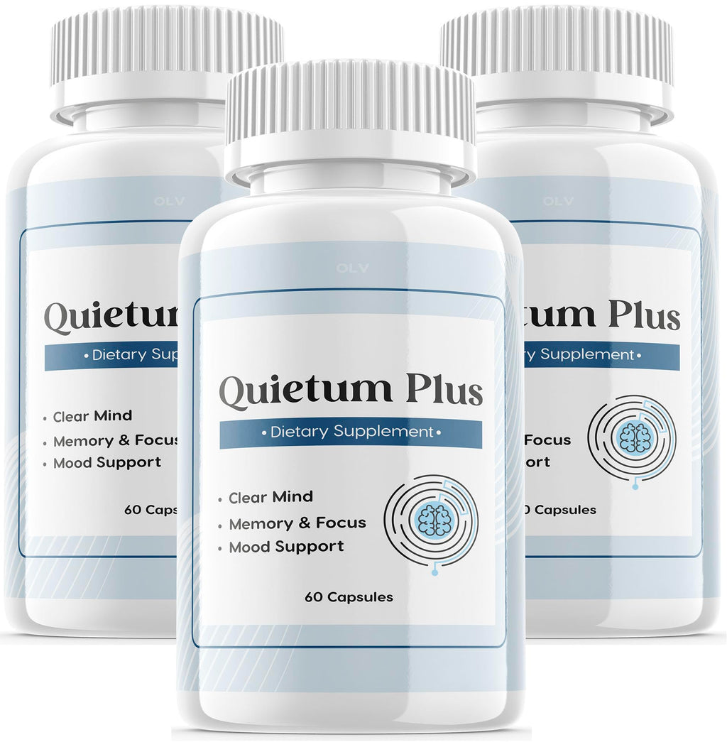 Quietum Plus blended vitamin capsules