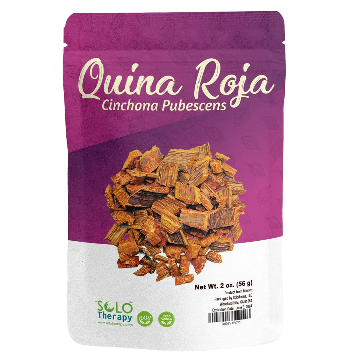 Quina Roja herbal detox tea