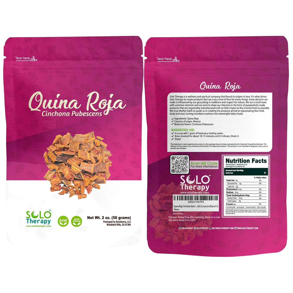 Quina Roja herbal tea for wellness