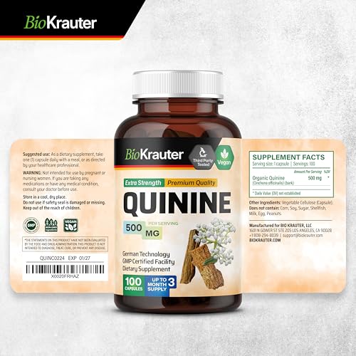 quinine for enhanced muscle function