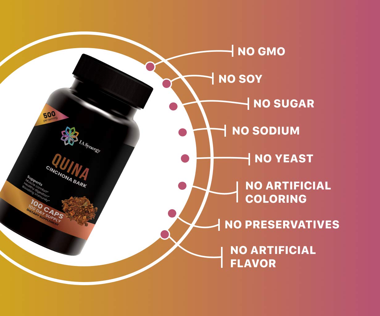 quinine quina capsules for energy