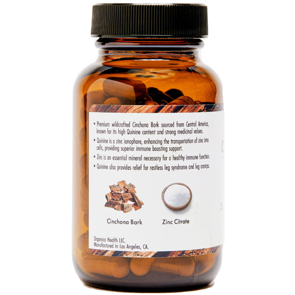 quinine with zinc for muscle support