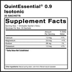 Quintessential 0.9 for hydration support