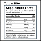 Quinton Totum Nite for hydration