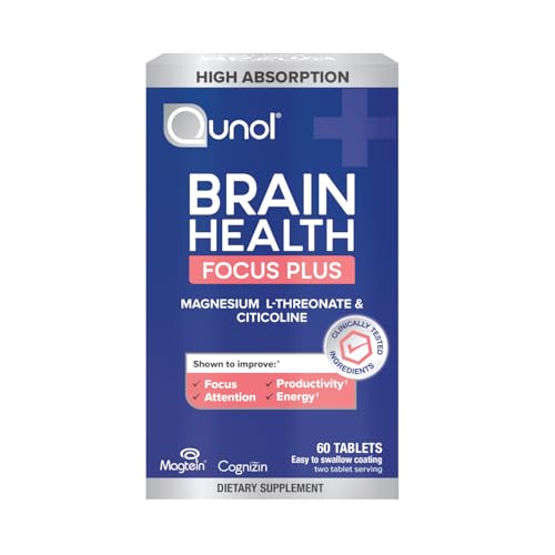 Qunol Brain Health multivitamins for focus