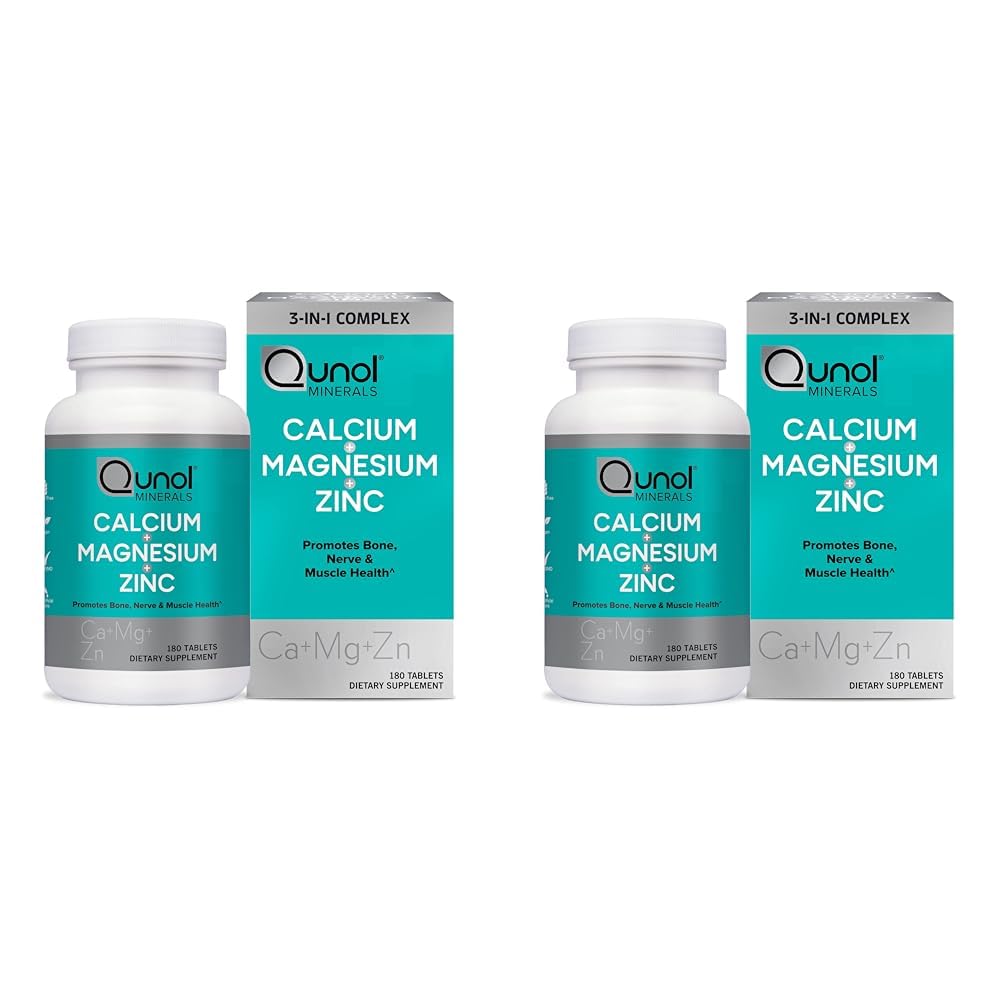 Qunol calcium tablets for bone health