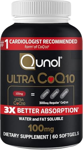 Qunol CoQ10 100 mg softgels