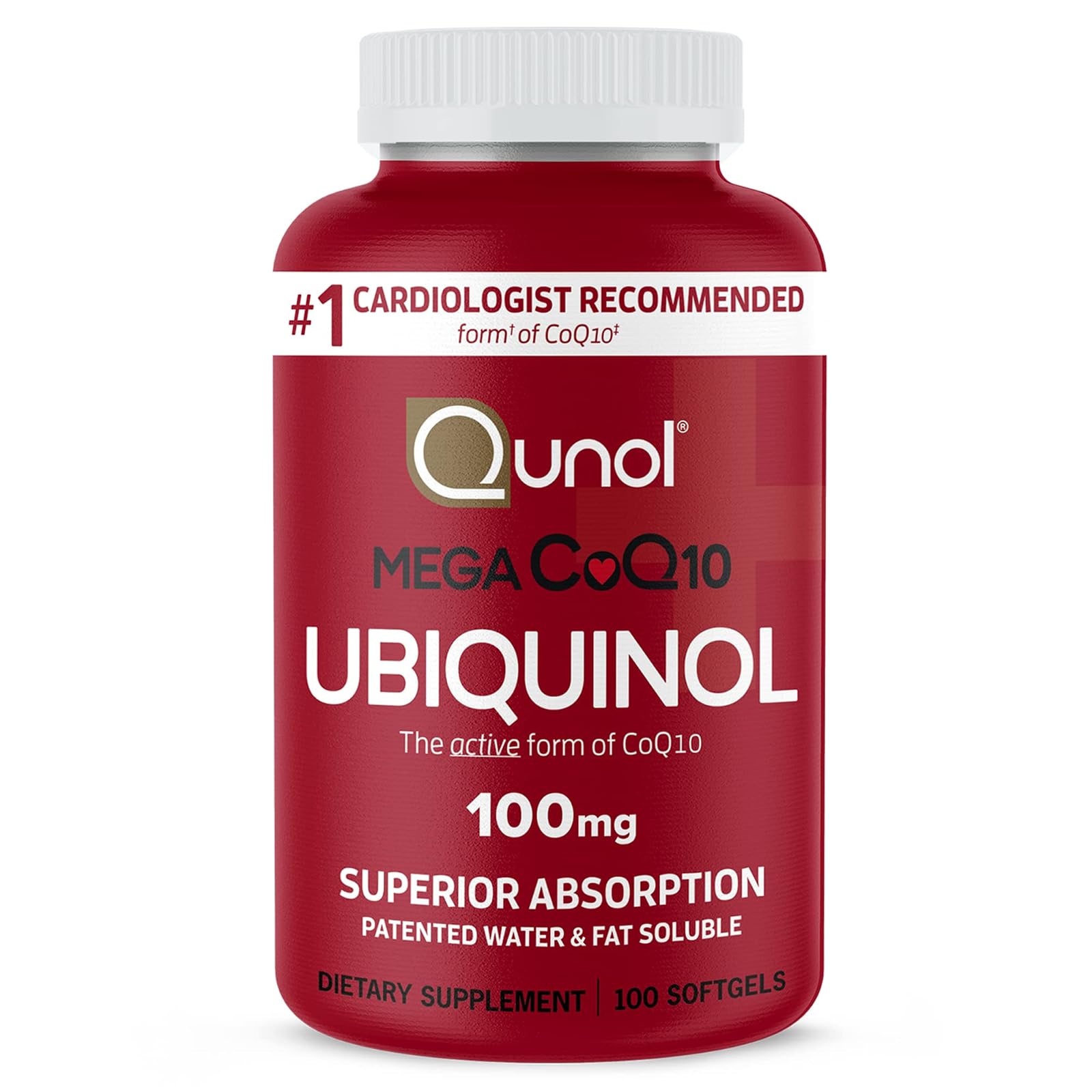 Qunol CoQ10 100 mg softgels