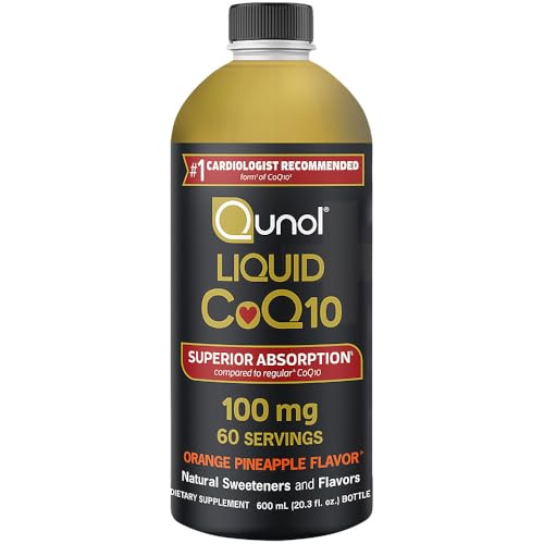 Qunol CoQ10 liquid supplement 100 mg