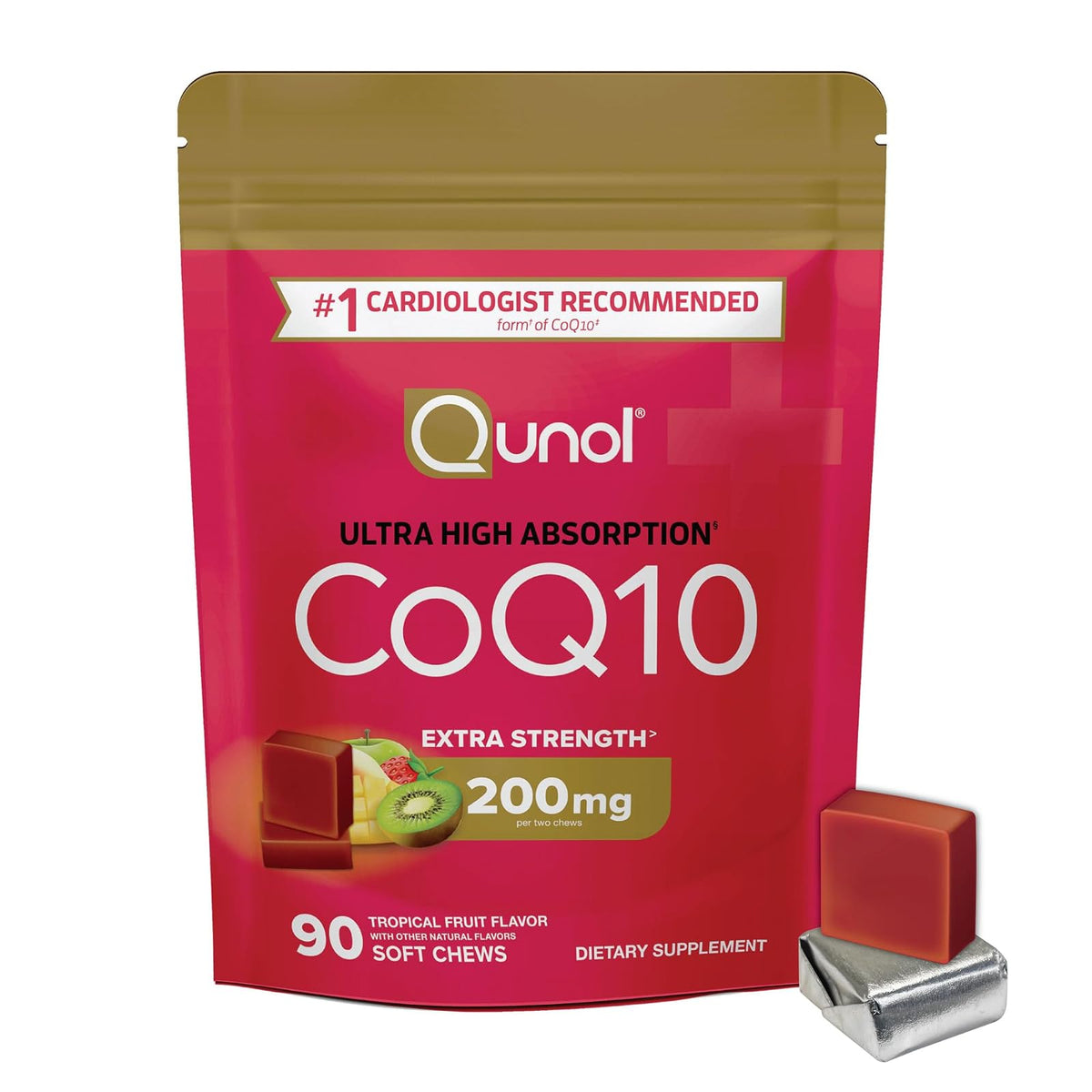 Qunol CoQ10 soft chews benefits