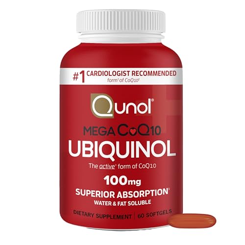 Qunol CoQ10 softgels for energy