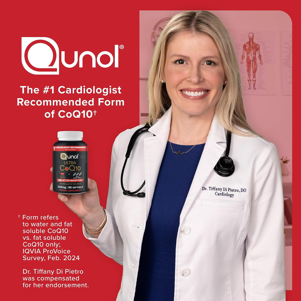 Qunol CoQ10 supports heart health