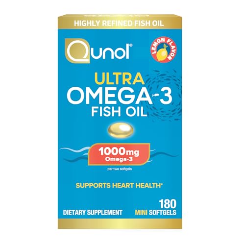 Qunol fish oil mini softgels