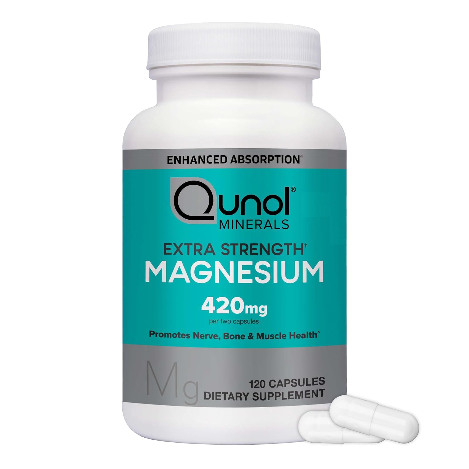 Qunol magnesium capsules for relaxation