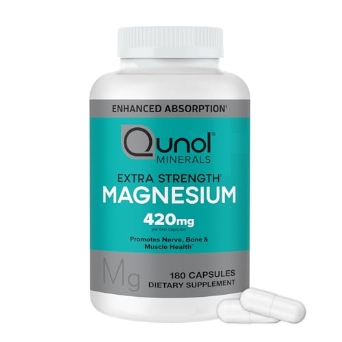 Qunol magnesium capsules for relaxation