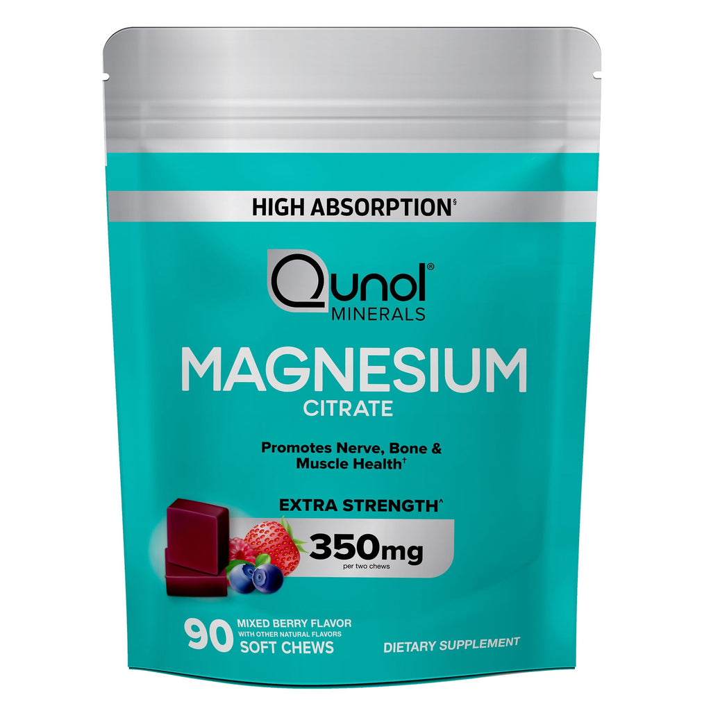 Qunol magnesium chews for active lifestyle
