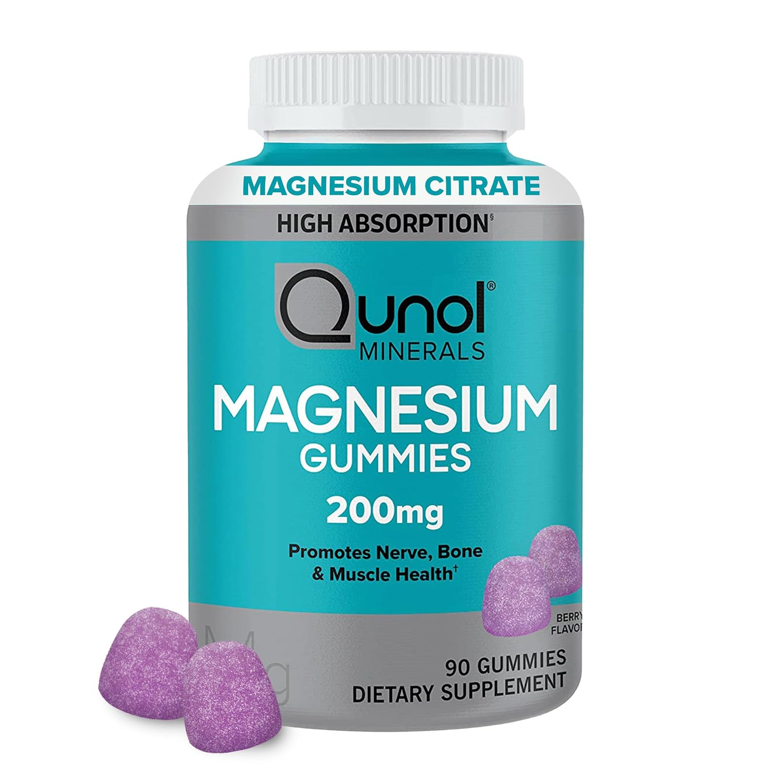 Qunol magnesium citrate gummies for relaxation