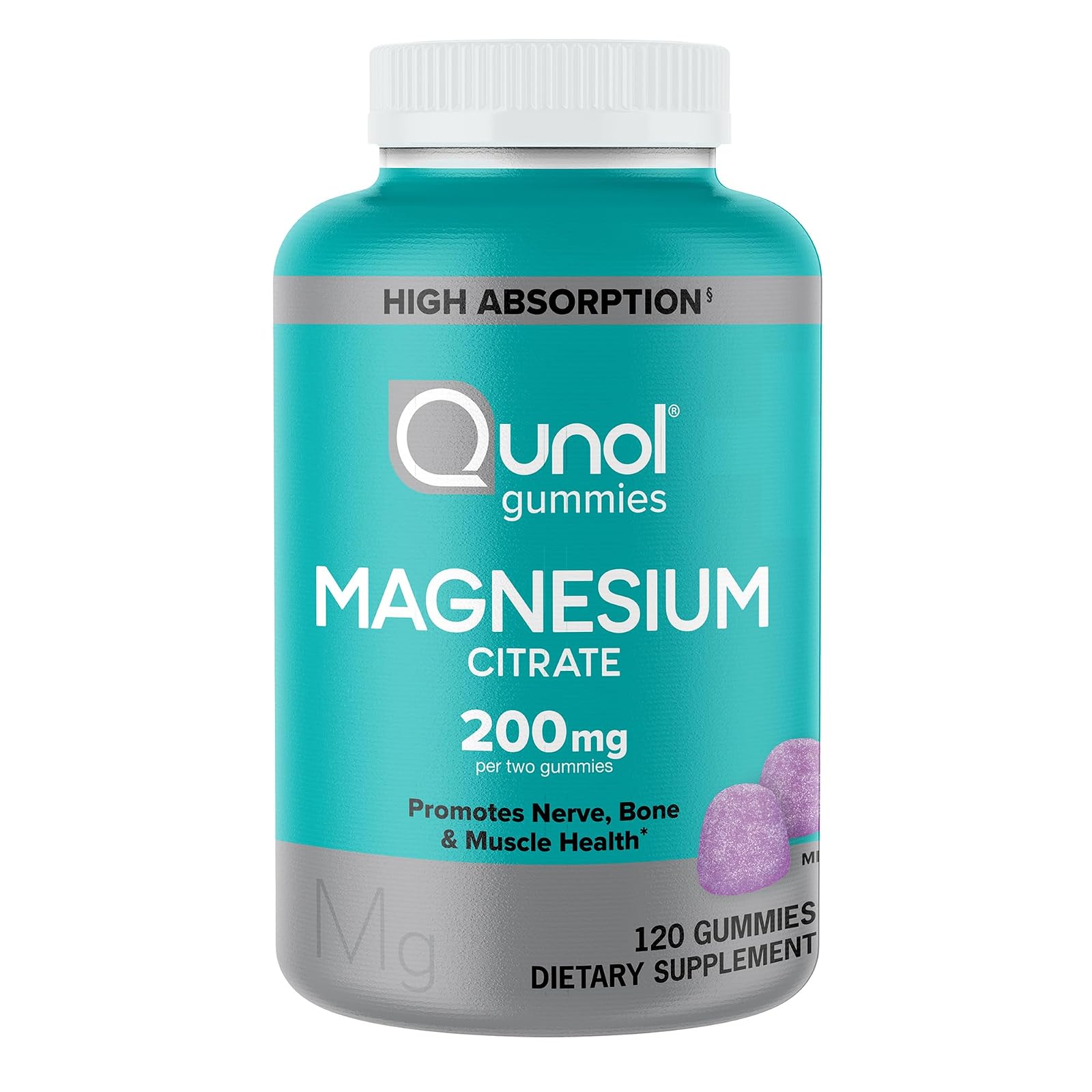 Qunol magnesium citrate gummies for relaxation