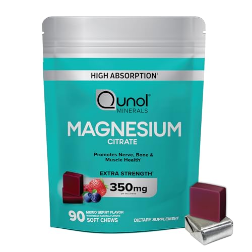 Qunol magnesium citrate soft chews
