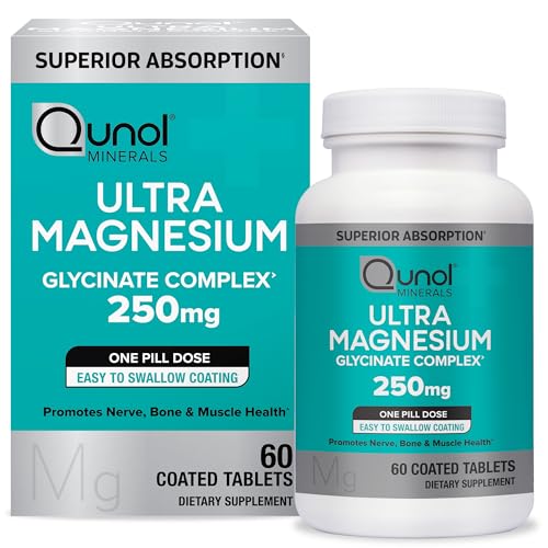 Qunol magnesium glycinate for relaxation