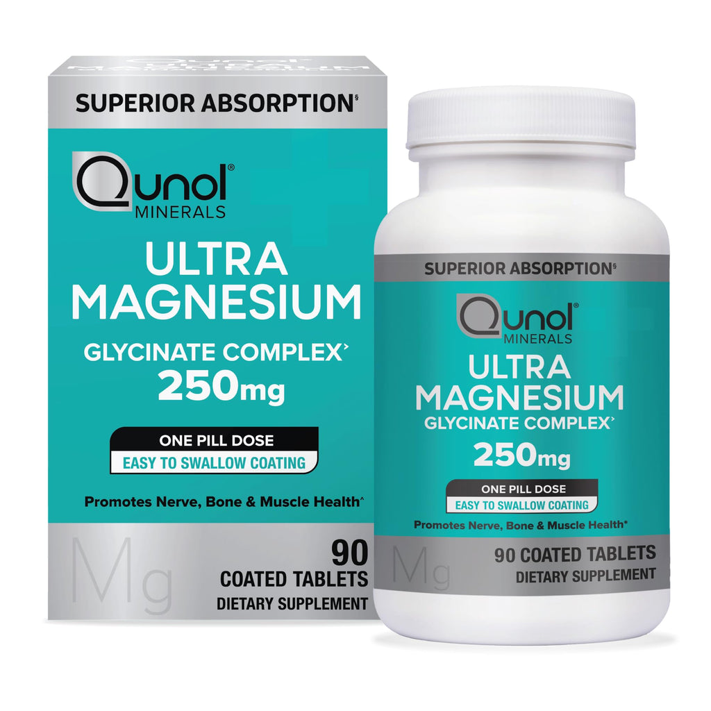 Qunol magnesium glycinate supplement benefits