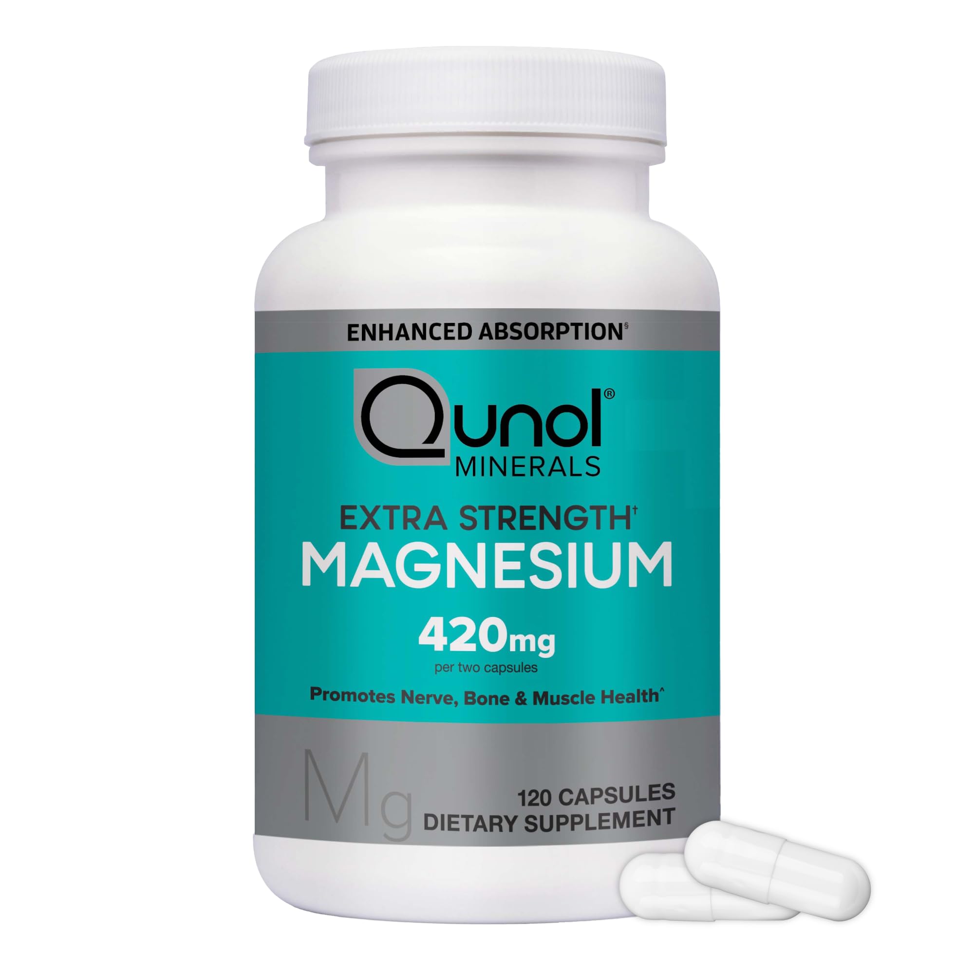 Qunol magnesium supplement for muscle health
