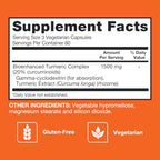 Qunol turmeric curcumin for joint support