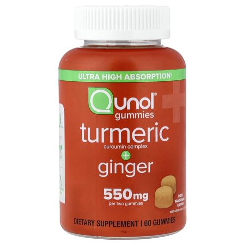 Qunol turmeric curcumin gummy benefits