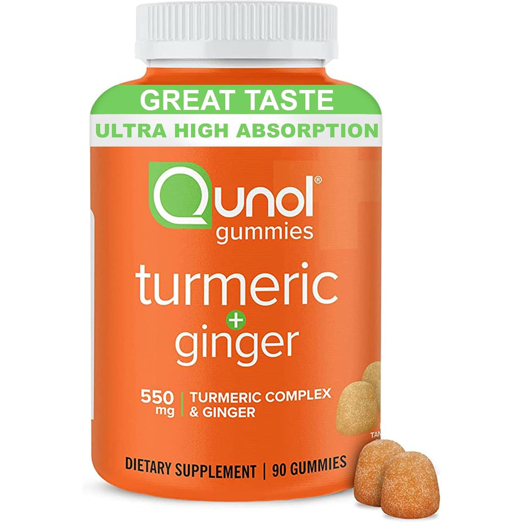 Qunol turmeric curcumin gummy benefits