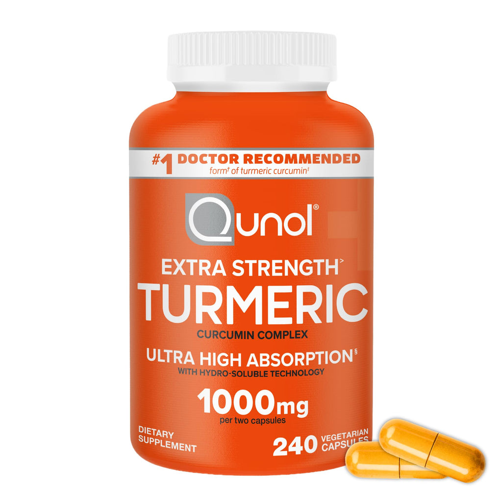 Qunol turmeric curcumin supplement benefits