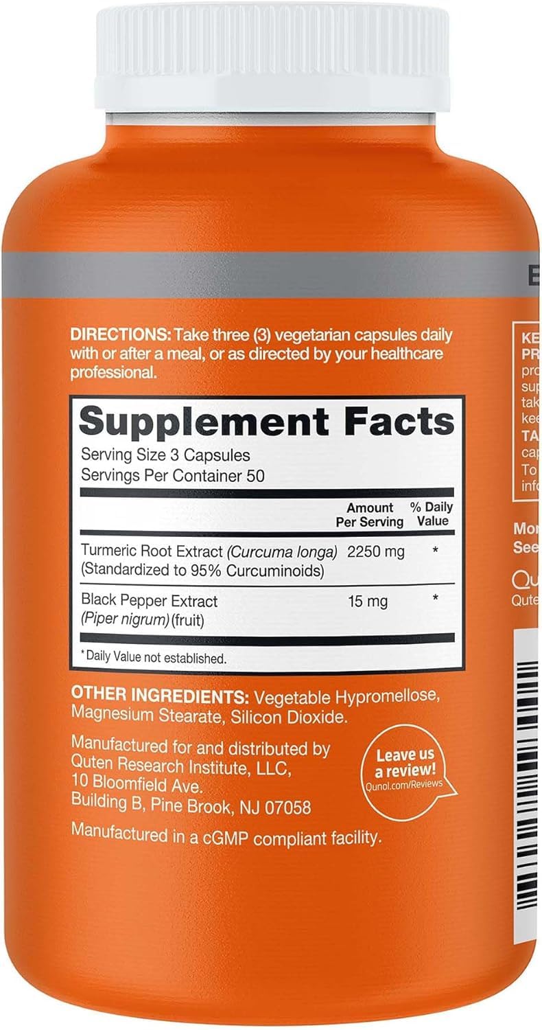 Qunol turmeric for immune support