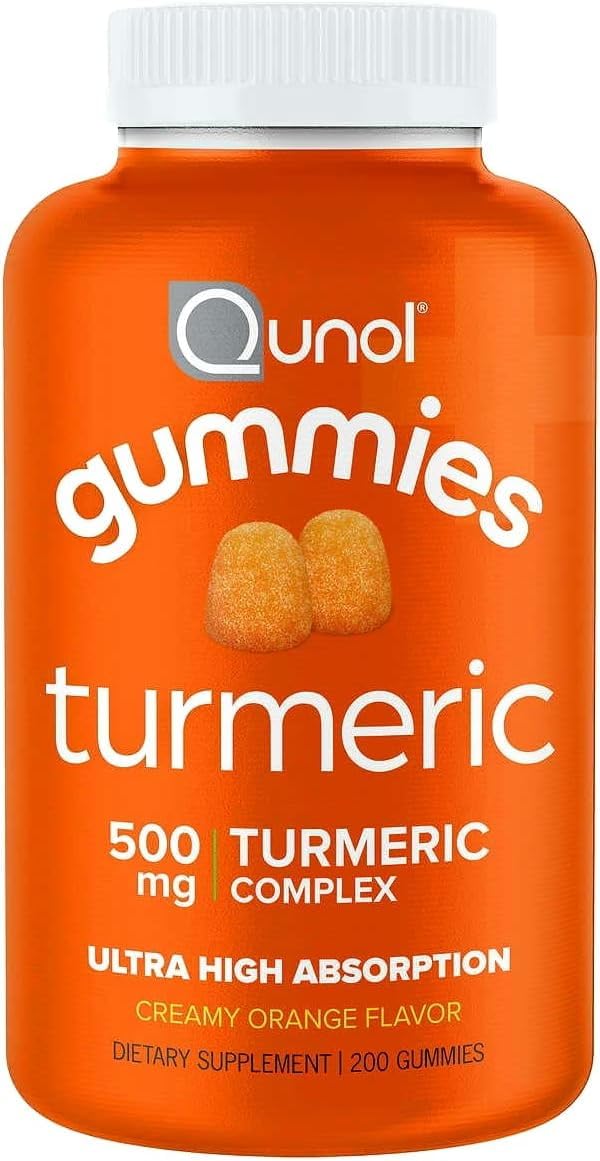 QUNOL turmeric gummies for inflammation relief