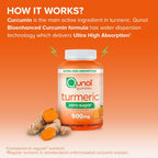 Qunol turmeric gummies with curcumin benefits