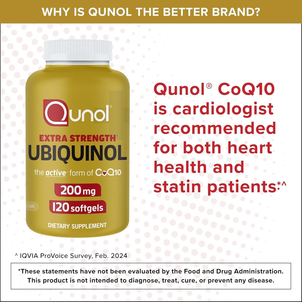 Qunol ubiquinol for daily wellness