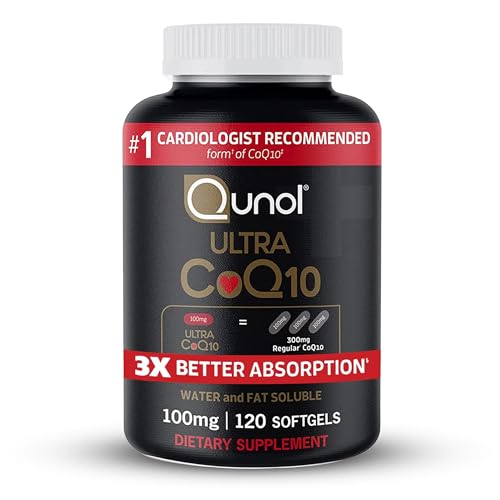 Qunol Ultra CoQ10 softgels for energy