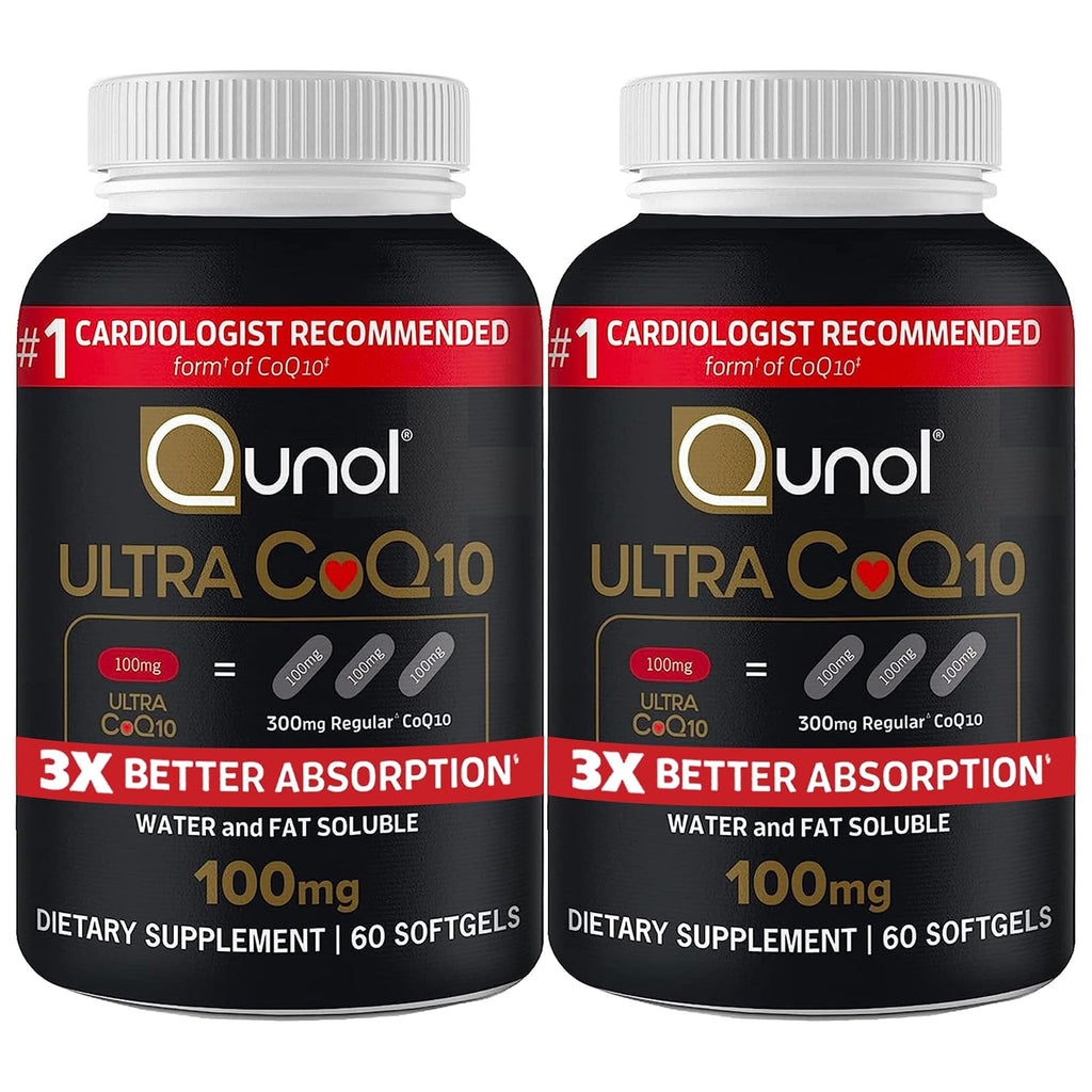 Qunol Ultra CoQ10 softgels for energy