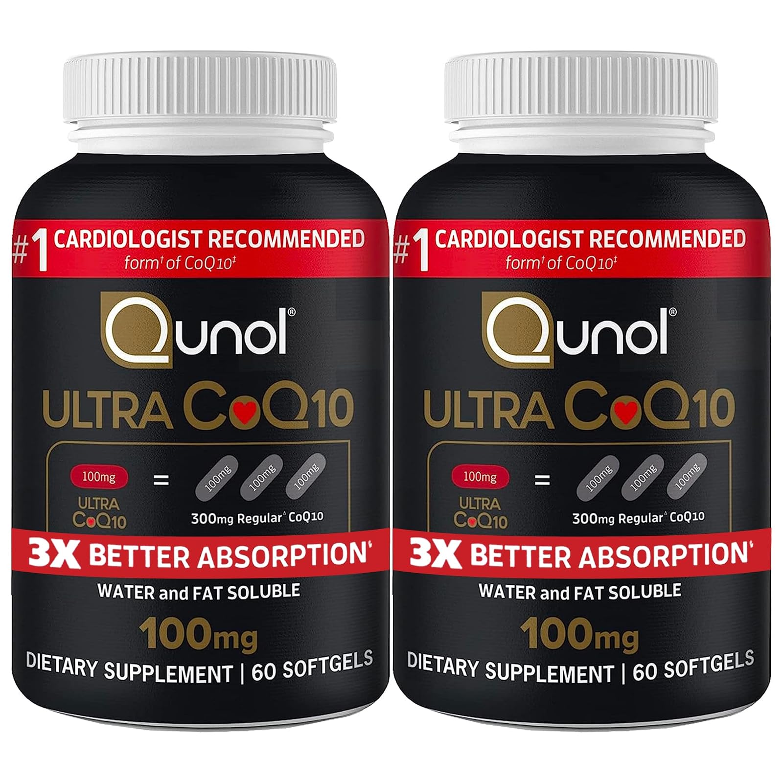 Qunol Ultra CoQ10 softgels for energy