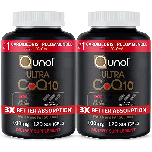 Qunol Ultra CoQ10 softgels for heart health