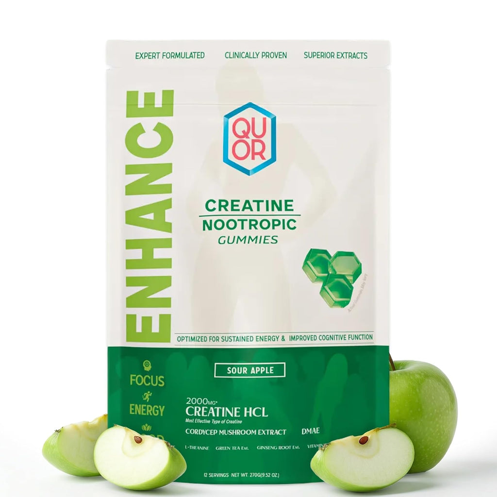QUOR Enhance Creatine HCl gummies