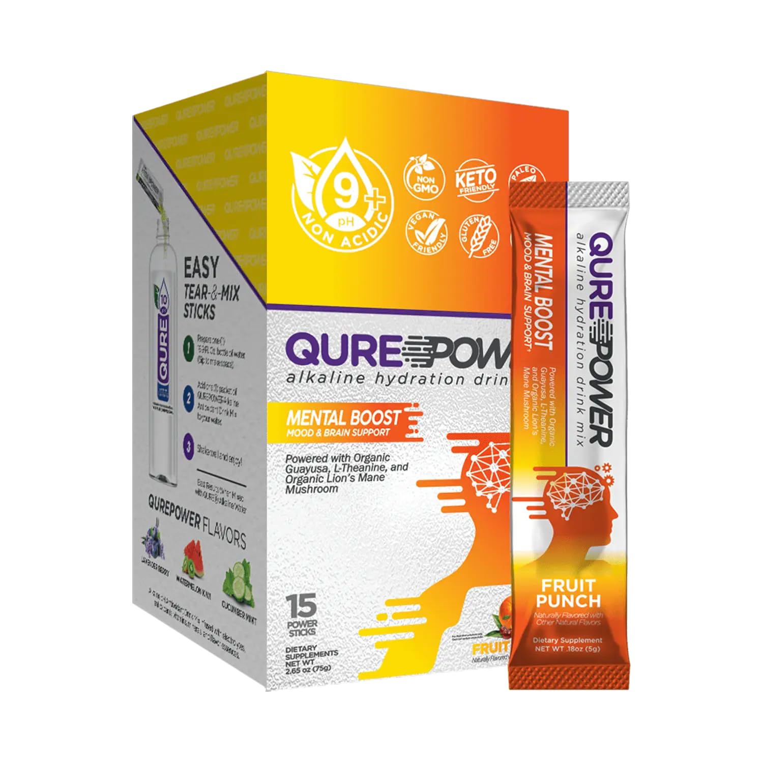 QURE Power mushrooms for mental clarity