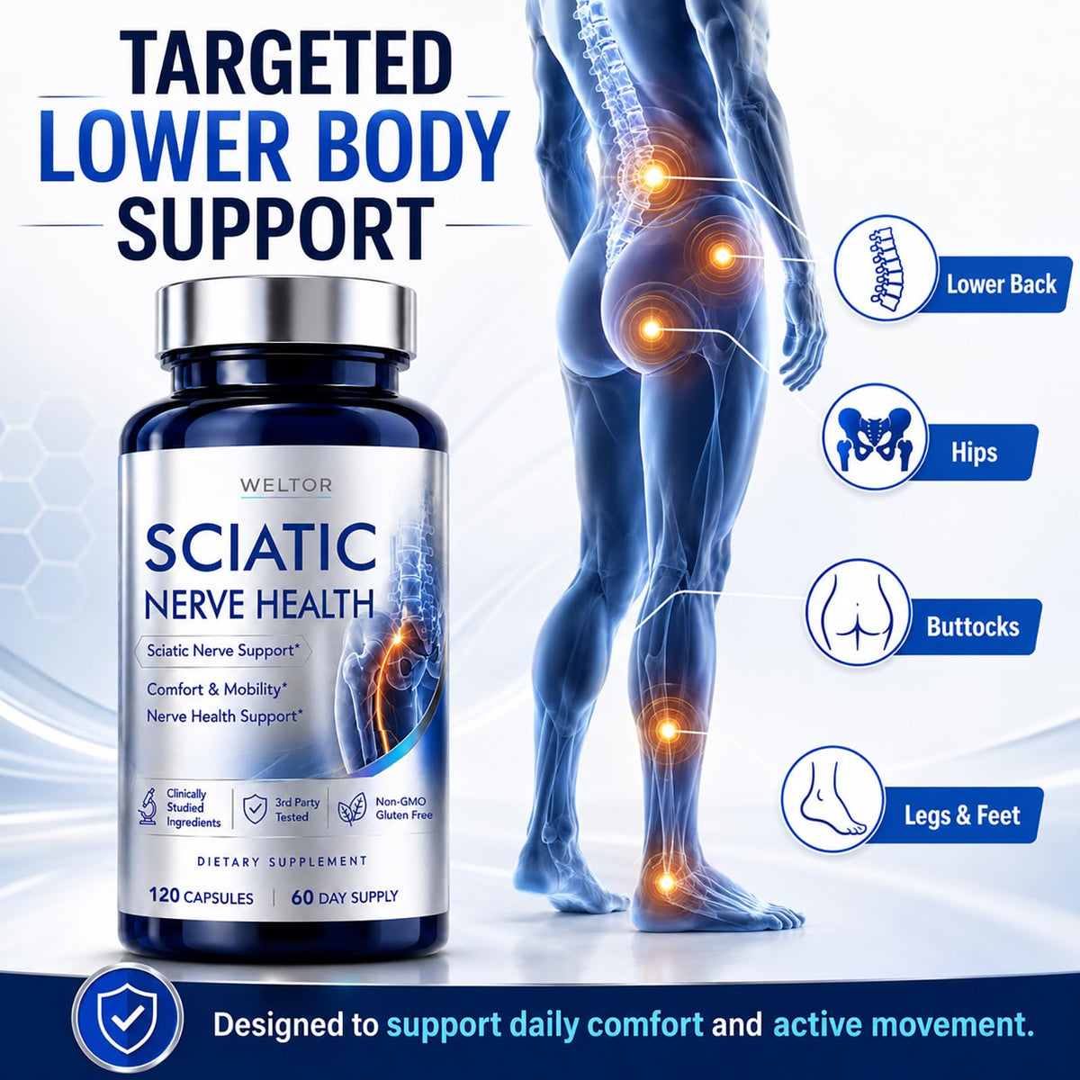 R-ALA capsules for nerve health
